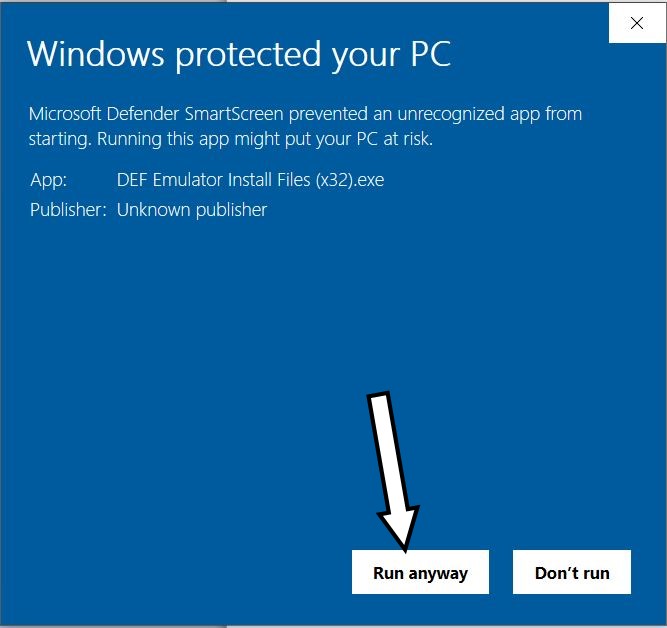 Windows Defender – DEF Sensor Simulator
