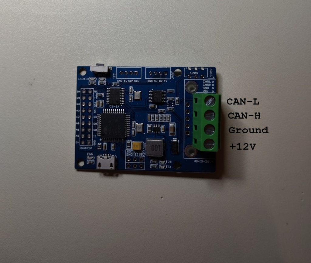 DEF Sensor Simulator – CanBed ATmega 32U4 – DEF Sensor Simulator